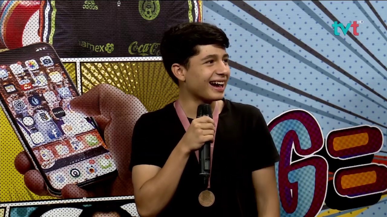 Mario Moscoso Medallista de Matemáticas Genios TV - YouTube