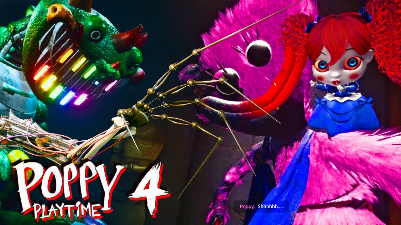 Poppy Playtime: Chapter 4 - The Sad Origin Story of Poppy / GAMEPLAY ...