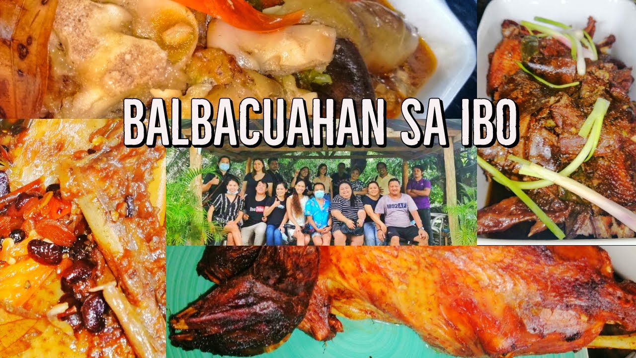 Balbacuahan sa IBO, Danao - EATING PATO, BALBACUANG BAKA and NATIVE ...
