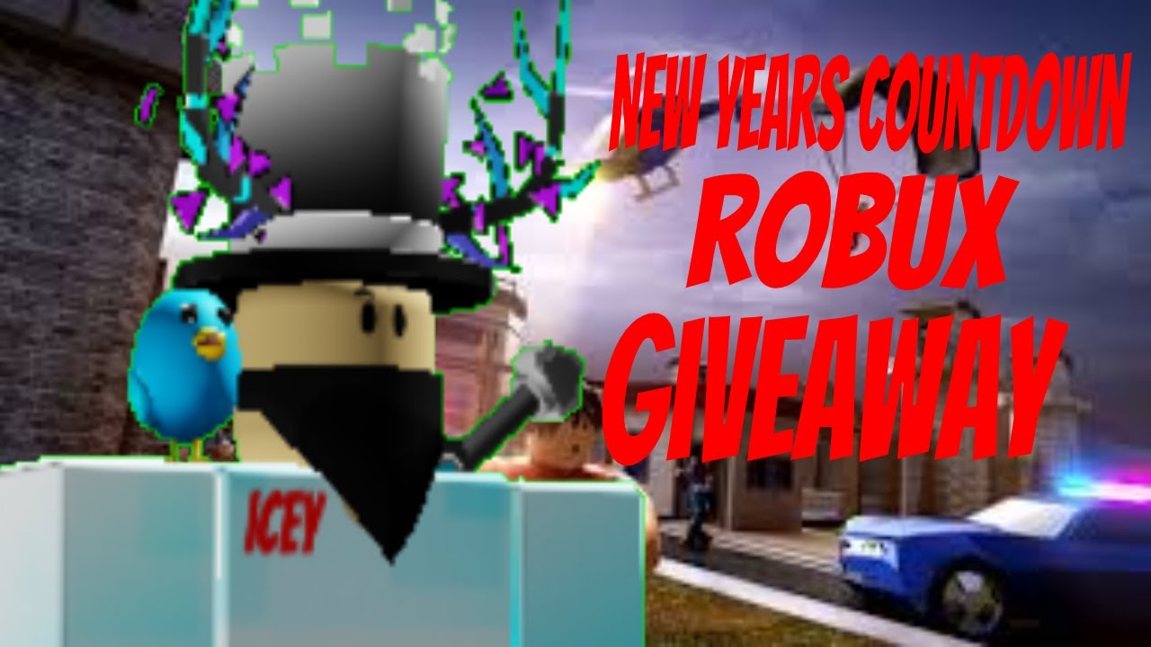 Happy New Years!.. | Roblox Jailbreak Grinding | Robux Giveaway At 1300 ...