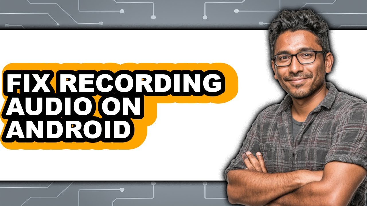 How to Fix Recording Audio on Android (easy Method) - YouTube