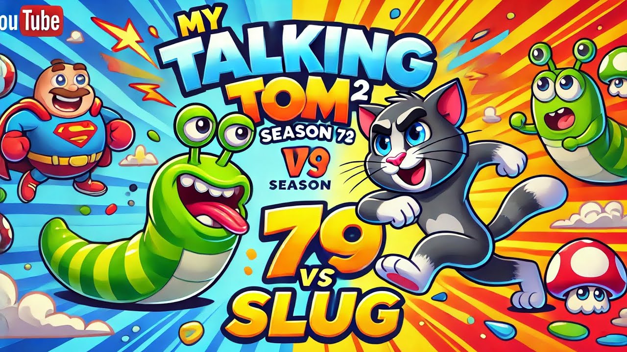 My talking Tom 2 season 79 Vs Slug 🐌 #talkingtom #mytalkingtom2 - YouTube