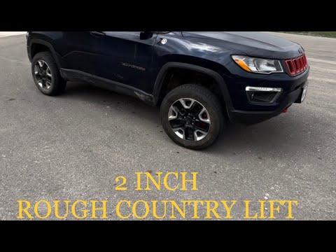 JEEP COMPASS 2 INCH LIFT KIT INSTALL - YouTube