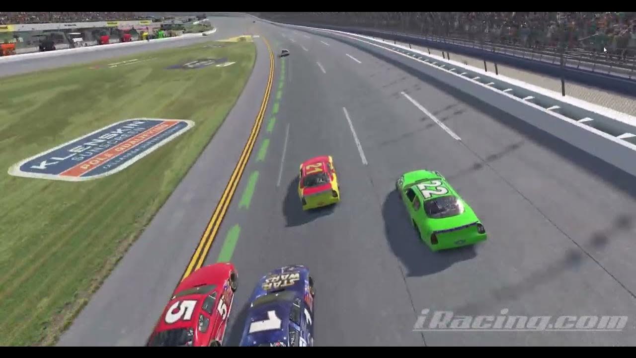 Great iRacing Gen 4 Finish at Talladega. First iRacing Win As Well! - YouTube