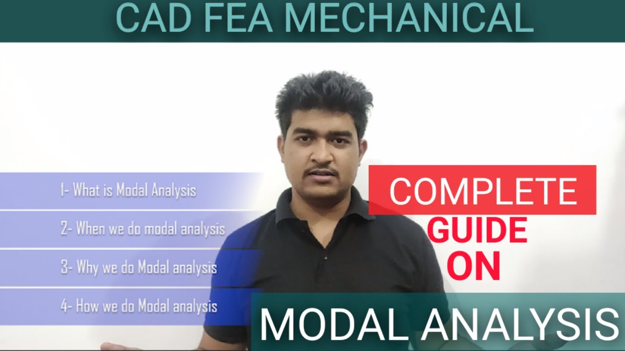 What Is Modal Analysis Why Modal Analysis Is Done How To Do Modal Analysis Ansys Workbench What Is Modal Analysis Why Modal Analysis Is Done How To Do Modal Analysis Ansys Workbench