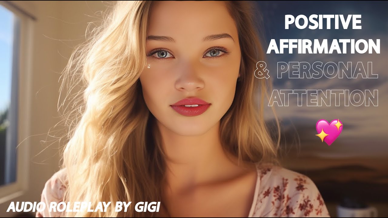 💖asmr Personal Attention And Positive Affirmations Your Cheerleader