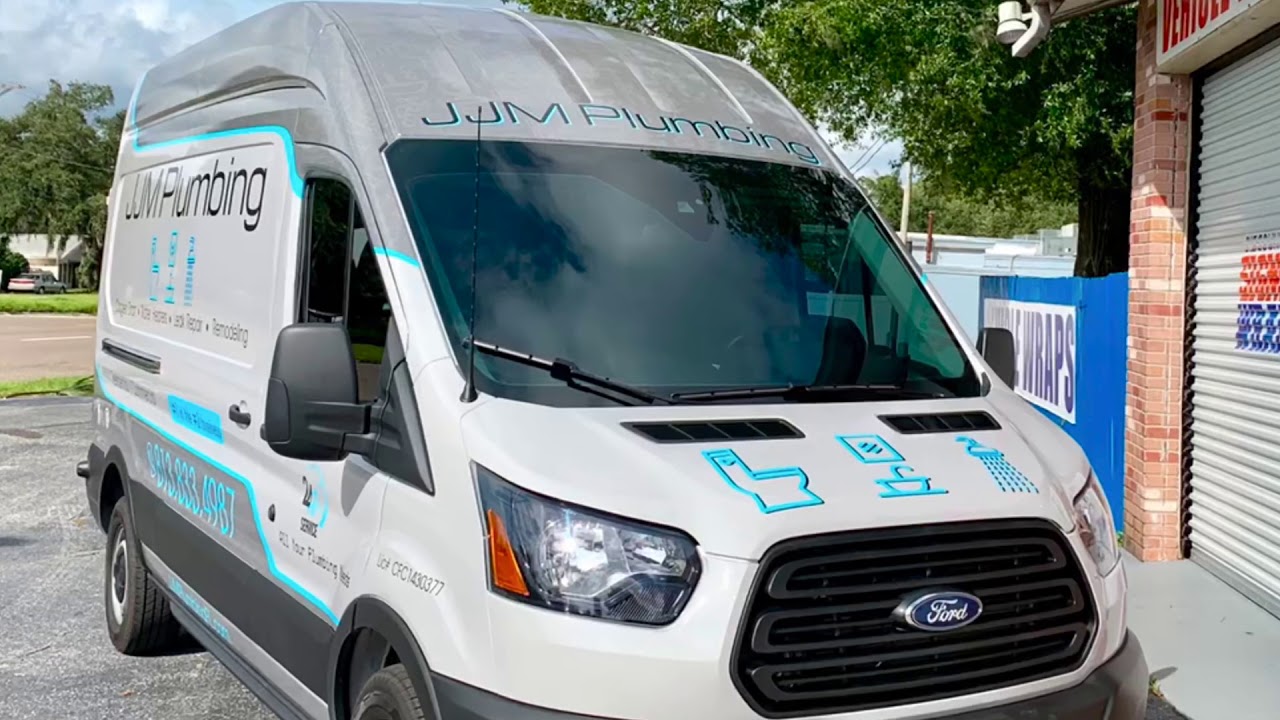 Full wrap Transit Van by Discount Signs And Wraps - YouTube