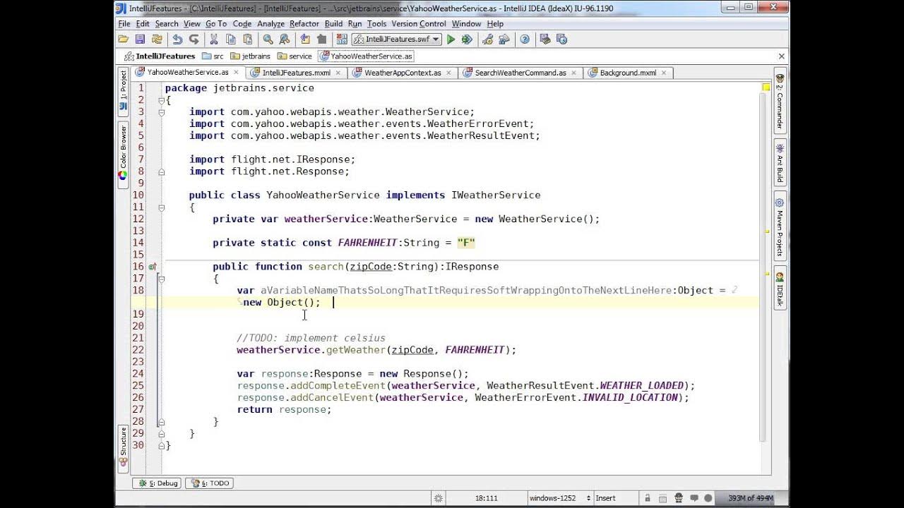 Soft Wrapping (IntelliJ IDEA) - YouTube