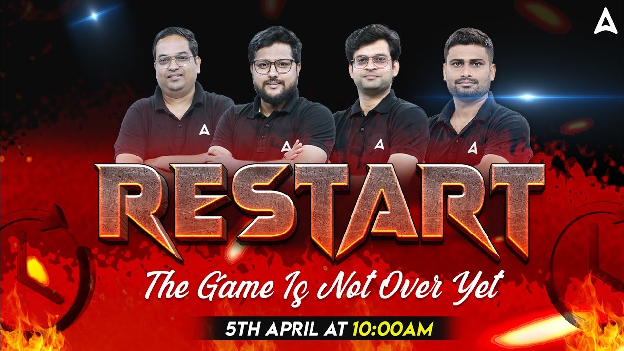 RESTART: The Game is Not Over Yet | Join 5th April at 10AM - YouTube