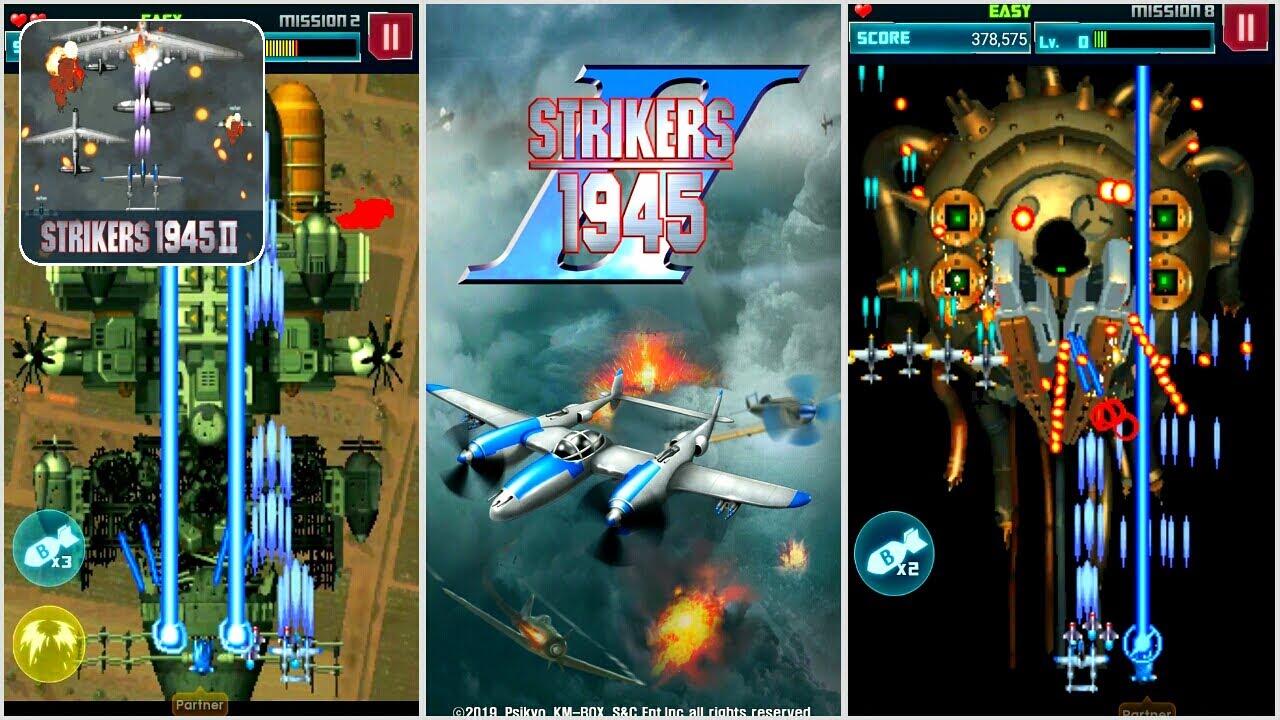 Strikers 1945-2-(Gameplay)-Probando Juego - YouTube