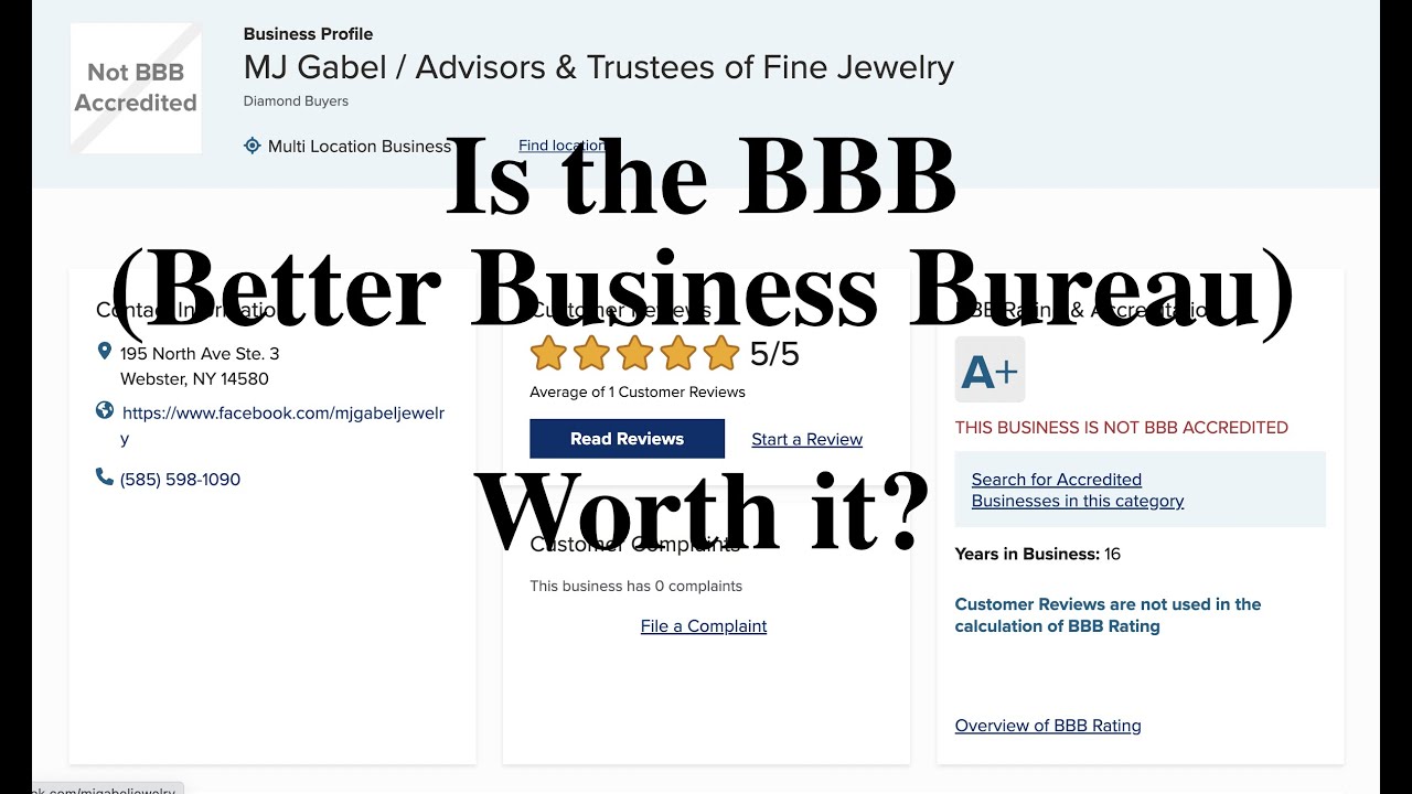 The Better Business Bureau (BBB) why we left them, and is it for you ...