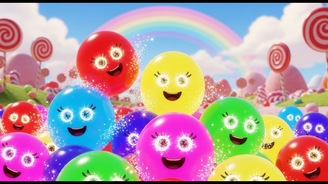 Jellybean Colors Everywhere 🍬🌈 | Learn Colors for Kids | Fun ...