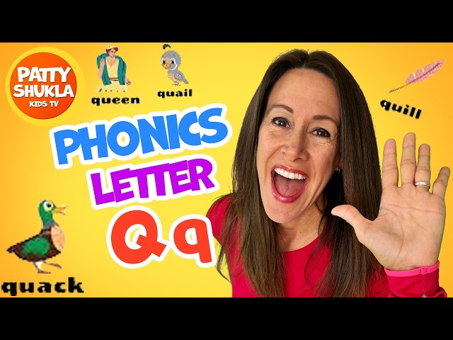 Let's Learn! Phonic Signings for Babies! | Letter Q | Patty Shukla ...