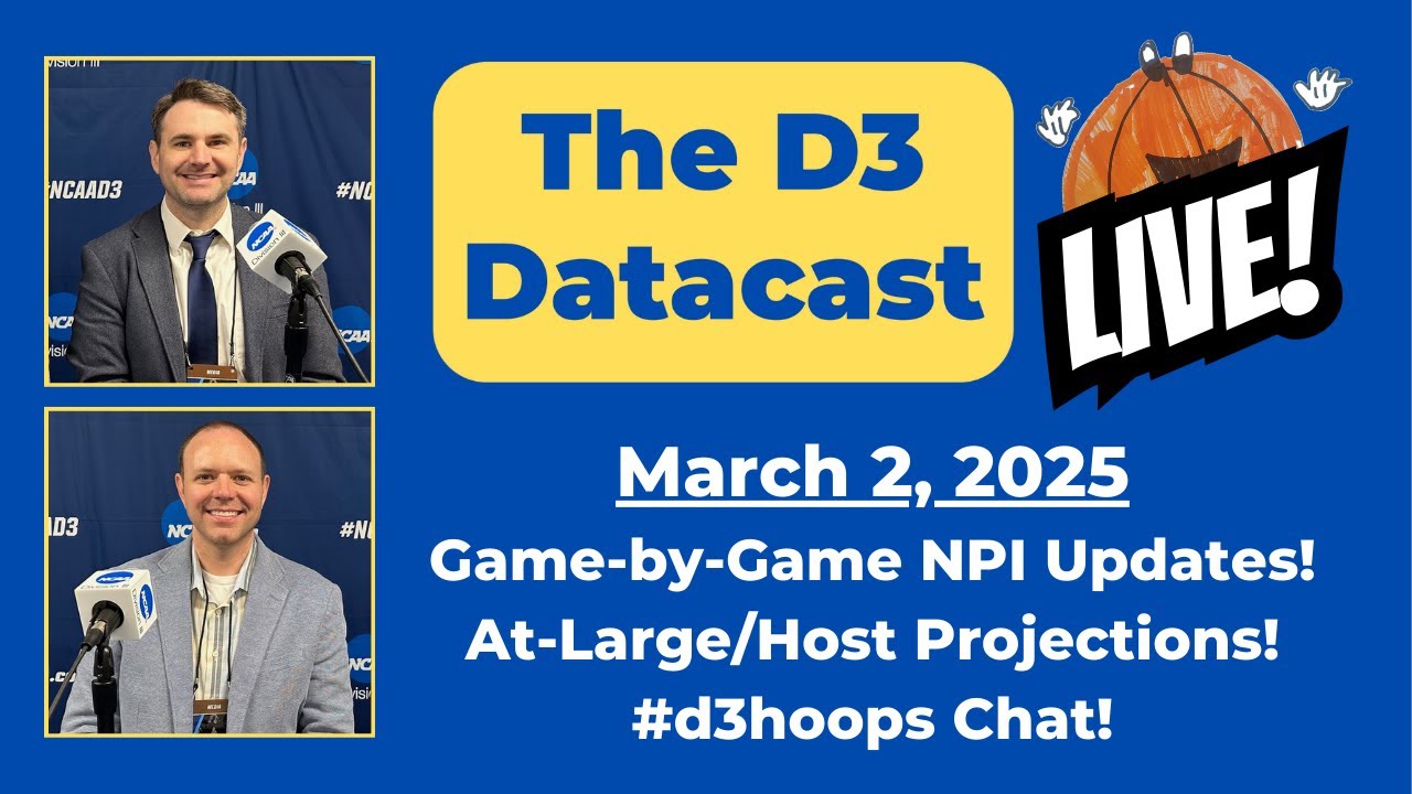 D3 Basketball Championship Sunday, Live NPI Updates, 2025 Tournament ...