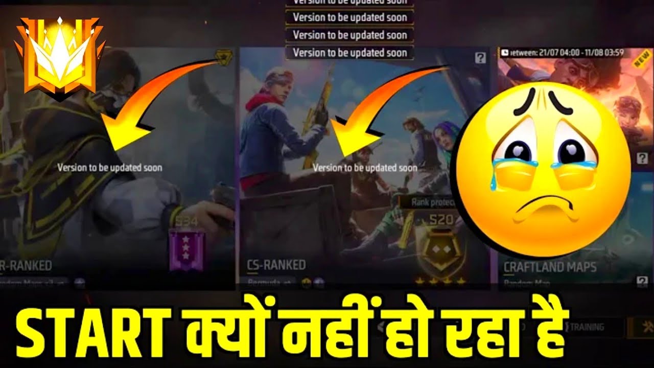 Update to new version rank problem | Version To Be Update Soon OB41 ...