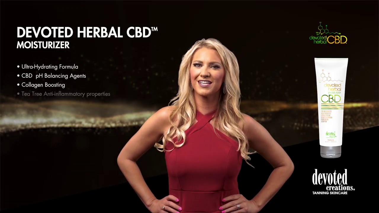 Devoted Herbal CBD™ Moisturizer | Devoted Creations | Aroga.eu - YouTube