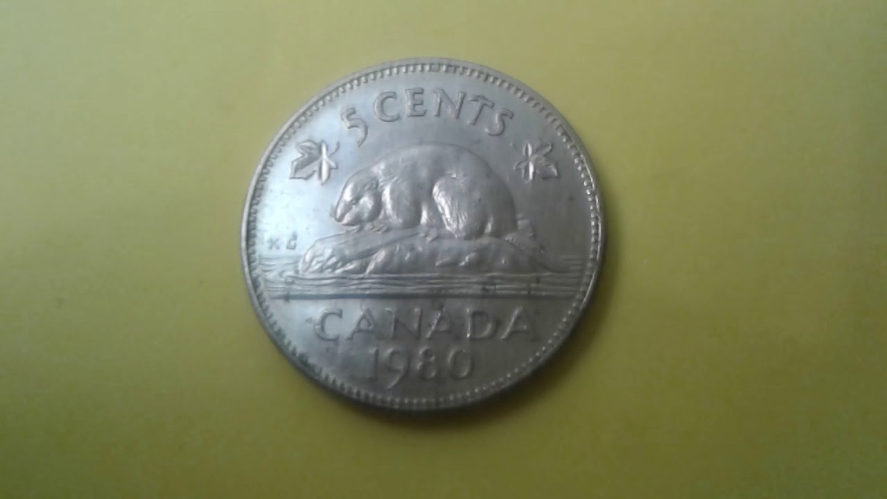 5 cents 1980 Canada - YouTube