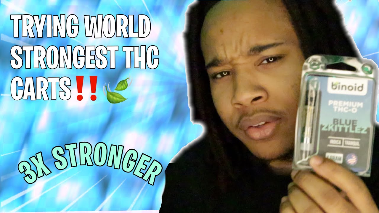 I TRIED THE WORLD STRONGEST THC CART‼️ - YouTube