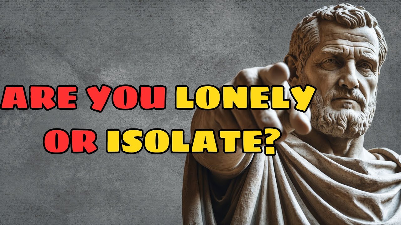 Are You Lonely Or Isolate? | The Truth About Being Alone - YouTube