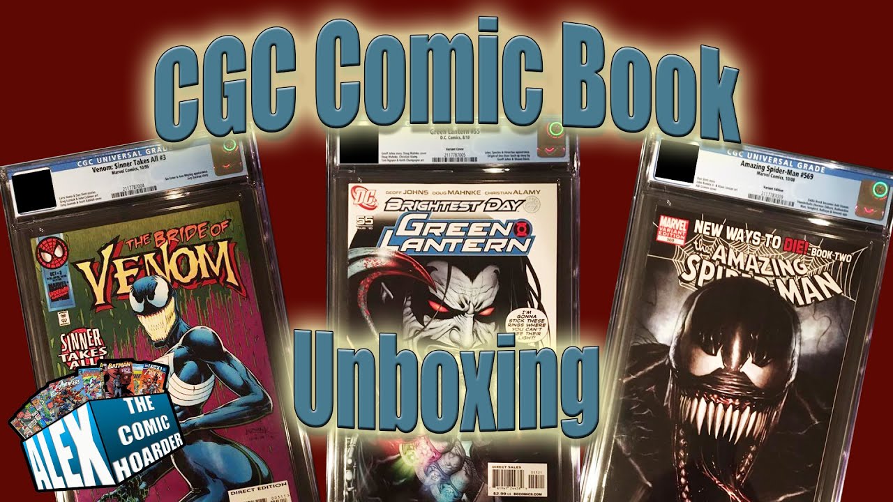 CGC Comic Book Unboxing | Modern Keys Part 2 High Grade - YouTube