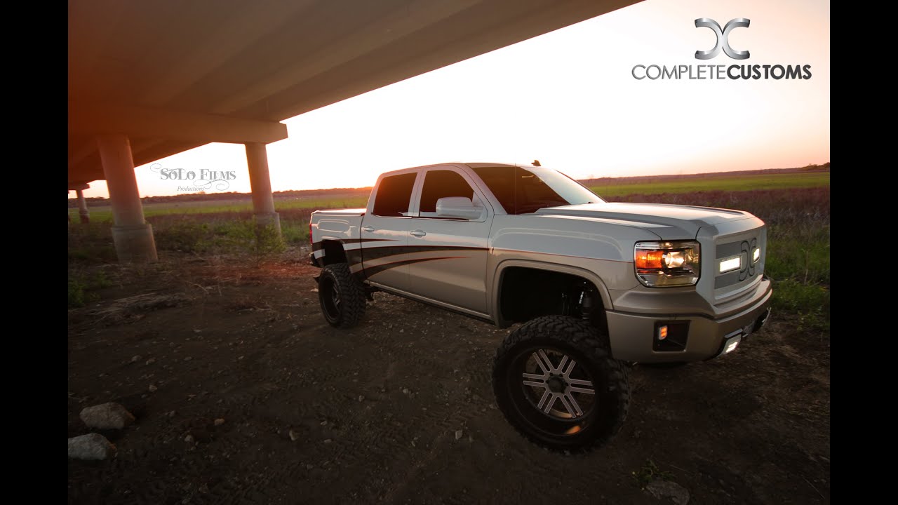 Complete Customs: 2014 GMC Sierra - YouTube