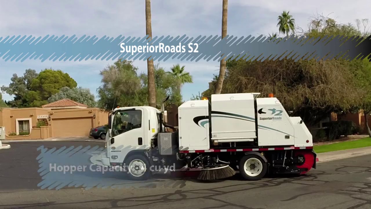 SuperiorRoads Sweepers - YouTube