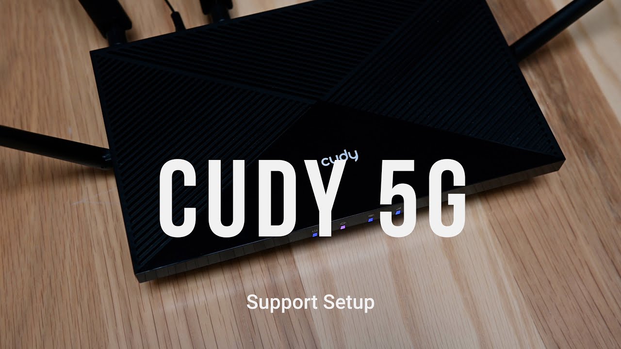 Rental Product Support/Setup: Cudy 5G Router Setup - YouTube