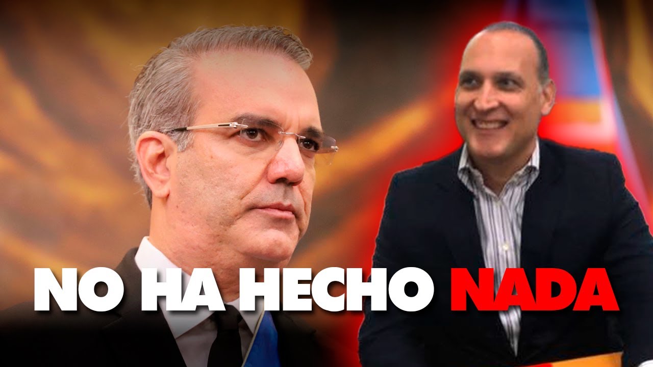 Francisco Aponte: "En que se ha pasado Abinader estos cuatro años ...