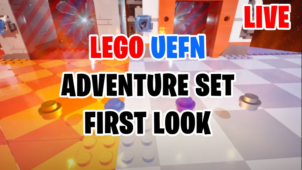 LIVE First Look at the NEW LEGO UEFN Adventure Template & Cool New ...