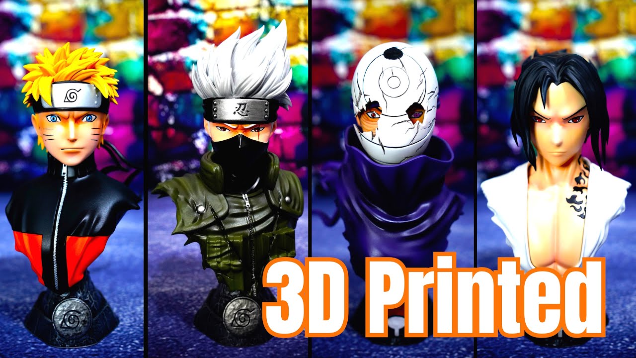 🎨Make 3D Print Figure | Naruto Bust Collection - Part 1 - YouTube