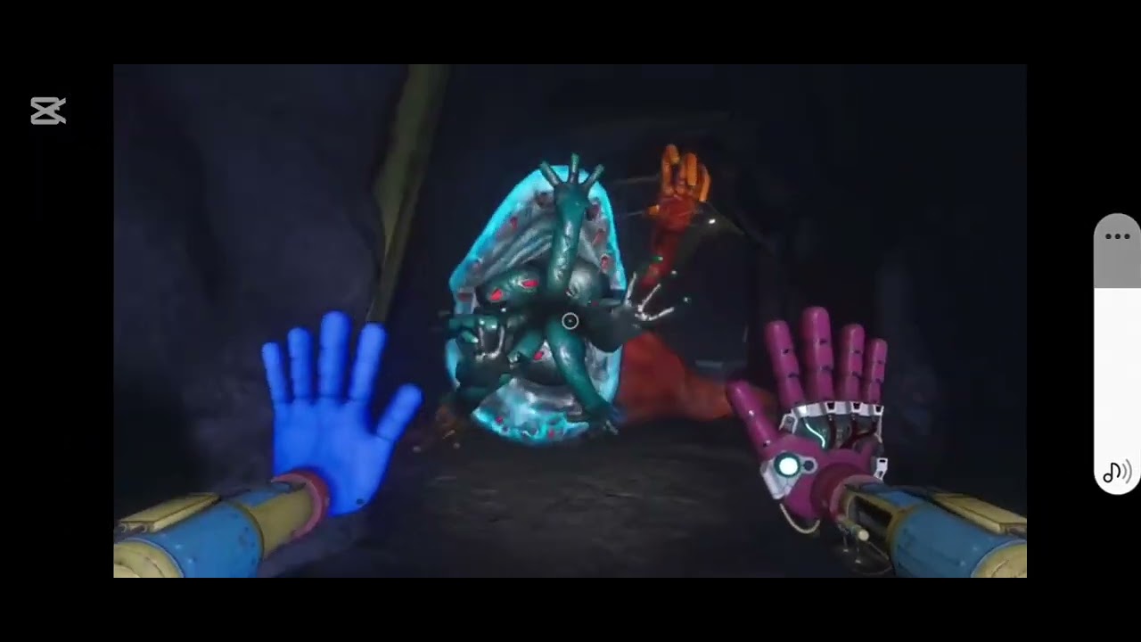 bro poppy playtime chapter 4 jumpscare mutated doey the doughman Just ...