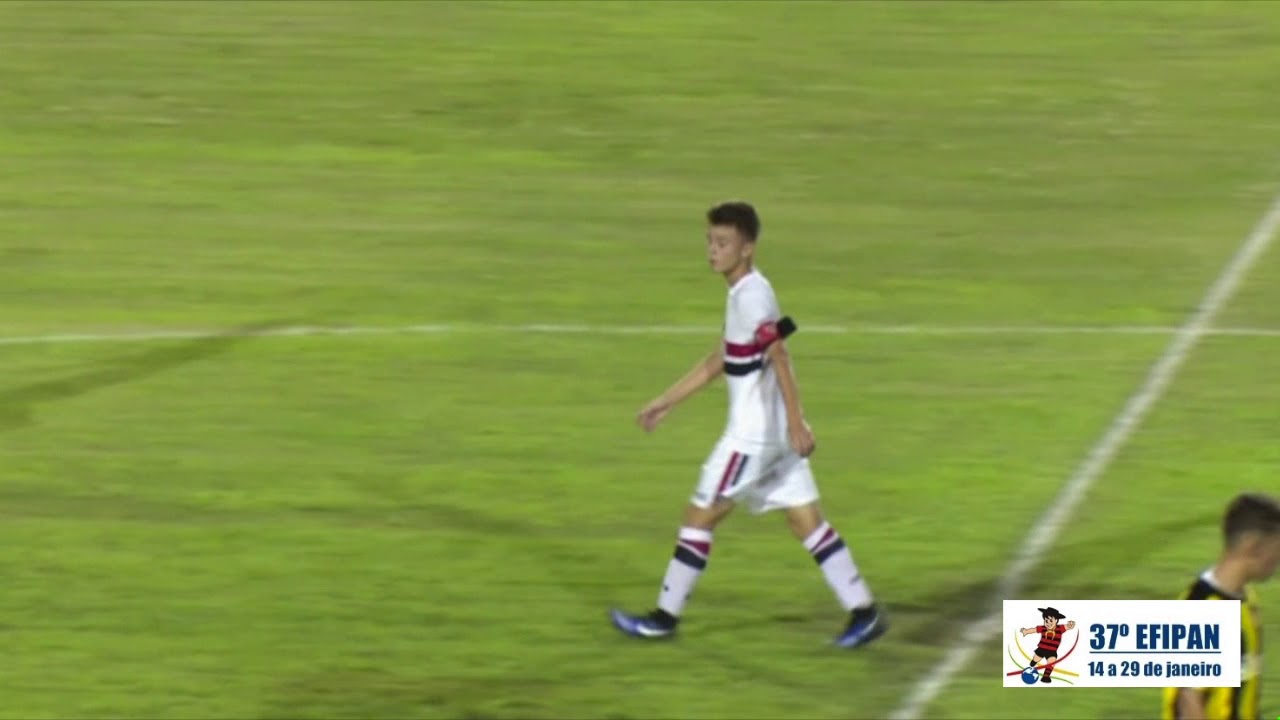 Brian Carvalho - Efipan 2017 - Sub 14 SPFC - YouTube