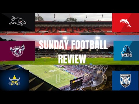NRL SUNDAY FOOTBAL REVIEW ROUND 20 2024 COWBOYS BULLDOGS REVIEW - YouTube