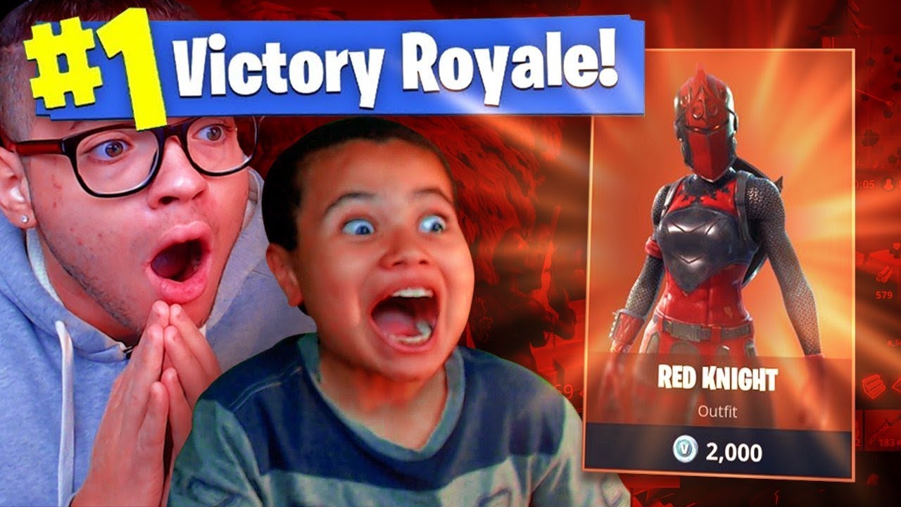 RED KNIGHT RETURNS FOR THE *LAST* TIME ON FORTNITE! 33 KILLS WITH 9 ...