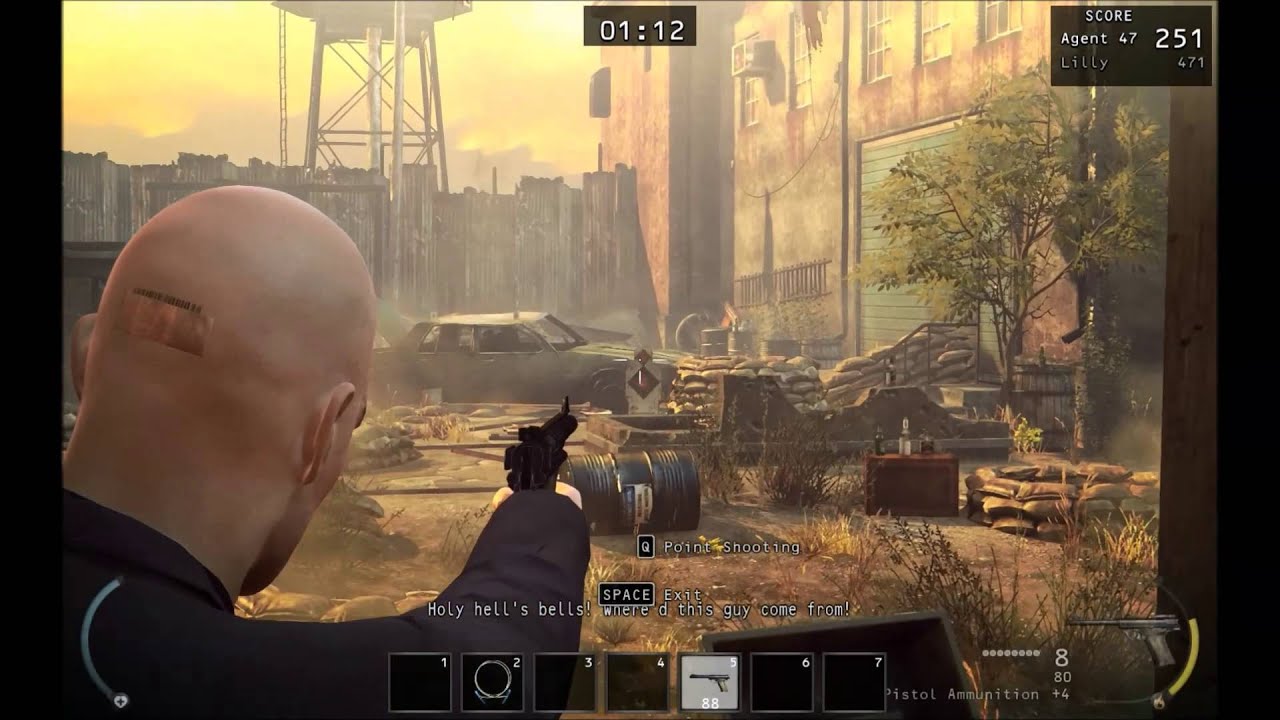 Agent 47 vs Lilly - Hitman Absolution - YouTube