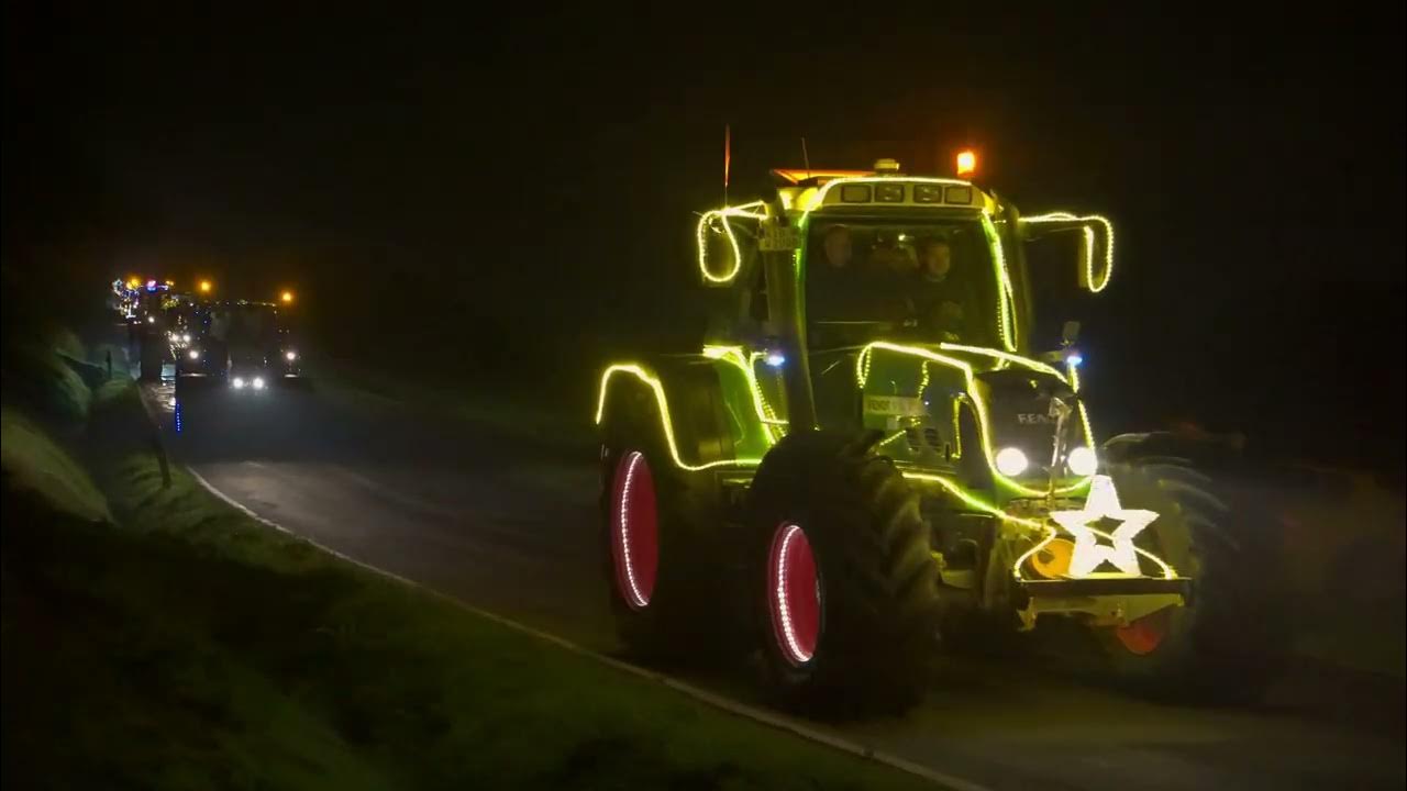 Traktor Lichterfahrt Donnersbergkreis - 03.12.2022 - YouTube