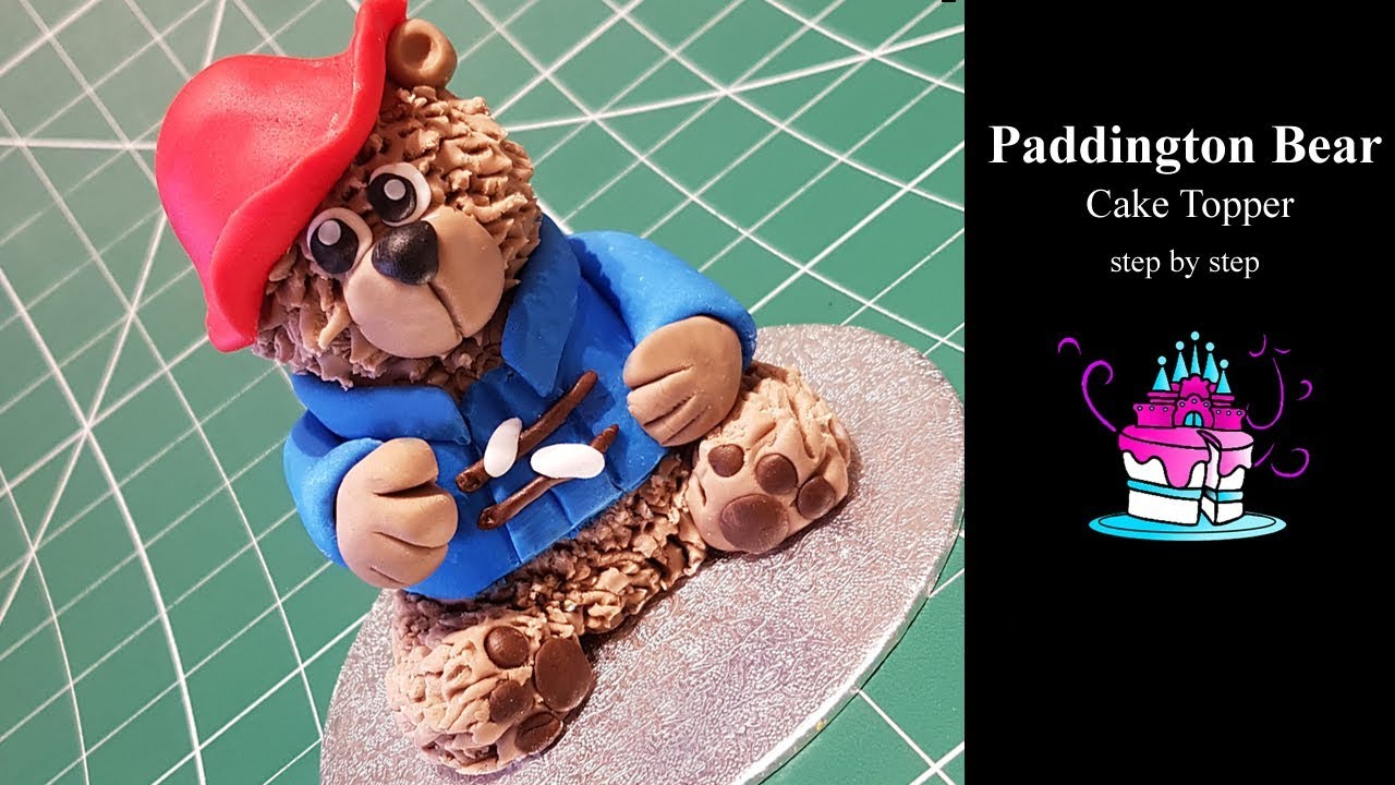 Paddington Bear Cake Topper - YouTube