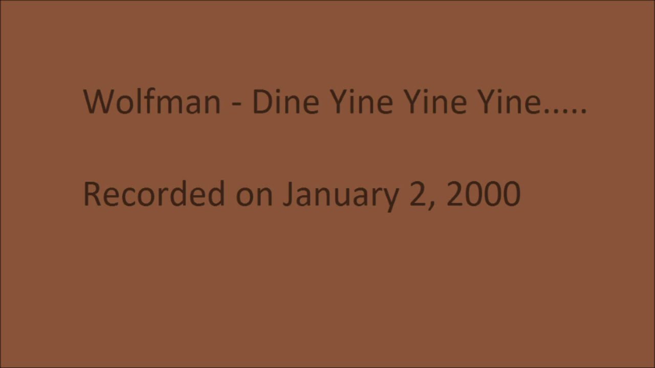 Wolfman Songs - YouTube