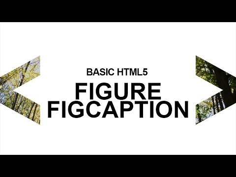 html5 figure, figcaption요소에 대해서 - YouTube