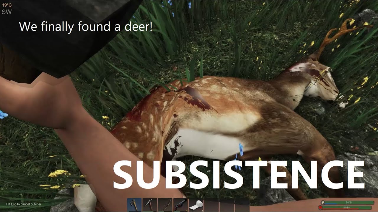 Subsistence S1E58 - We finally found a deer! - YouTube