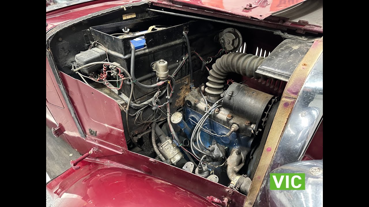 1934 Austin Ten - Engine Video - YouTube
