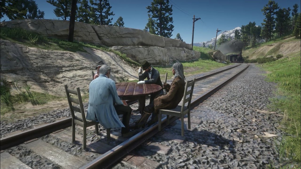 People are drinking in railway while the train is coming - YouTube