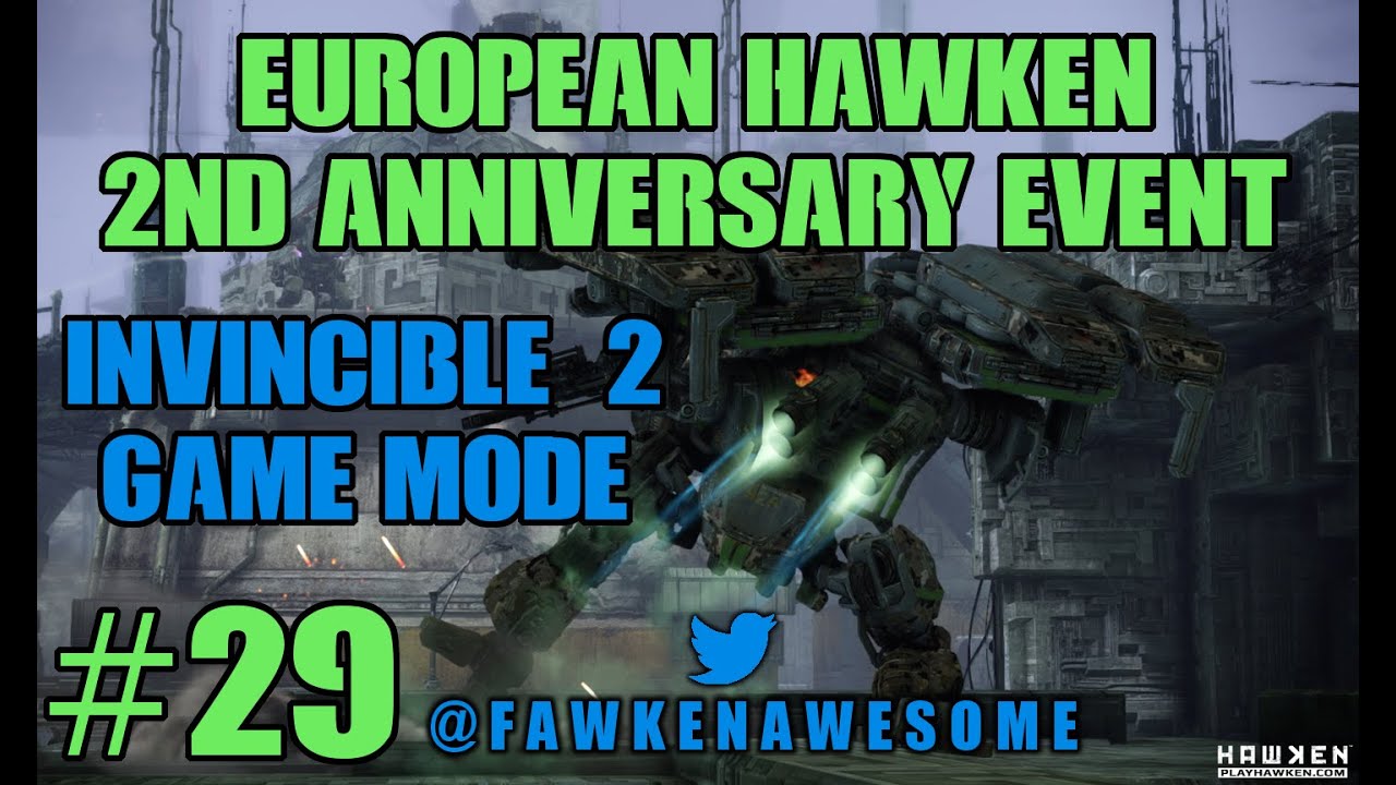 European Hawken 2nd Anniversary Event: Invincible 2 Game Mode - YouTube