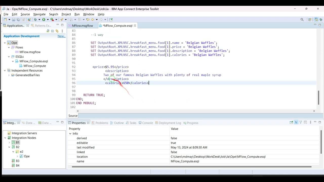 17 Rules For Ibm Iib Esql Xml Syntax Hardcoded Subling List Youtube