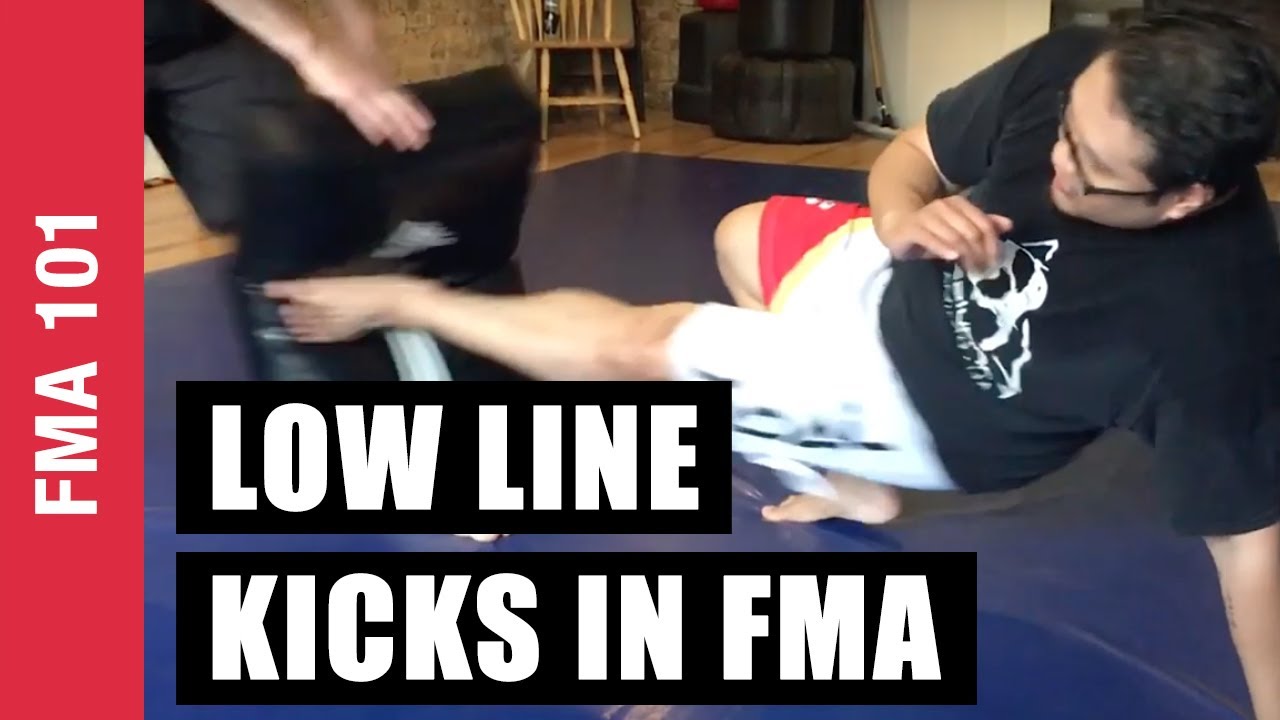 Low Line Kicks in Filipino Martial Arts - YouTube