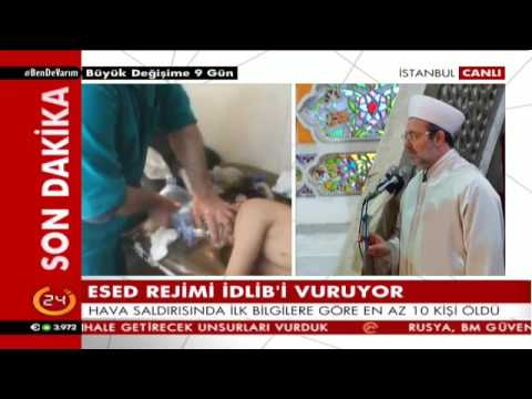 Diyanet İşleri Başkanı Mehmet Görmez'den Cuma hutbesi: Ey Müslümanlar biz hep susacak mıyız