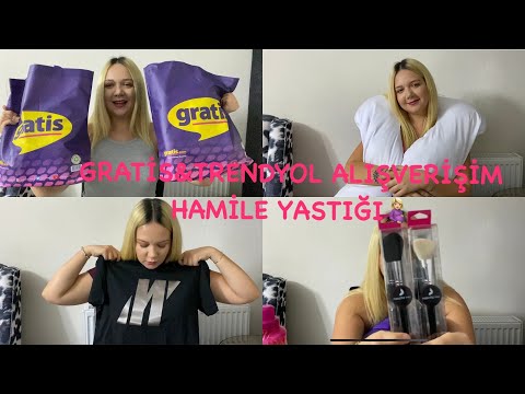 GRATİS & TRENDYOL ALIŞVERİŞİM 🛍 HAMİLE YASTIĞI 🤰🏼