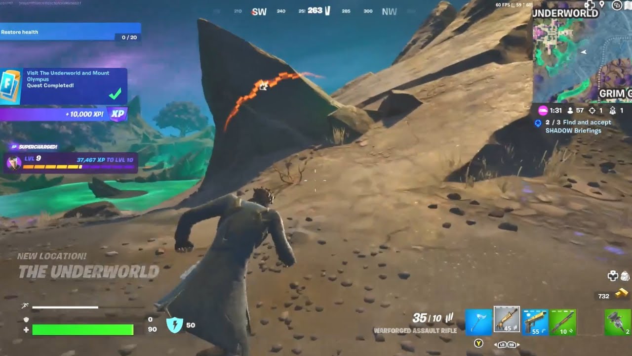 Finally Getting The Underworld Discovered In Fortnite - YouTube