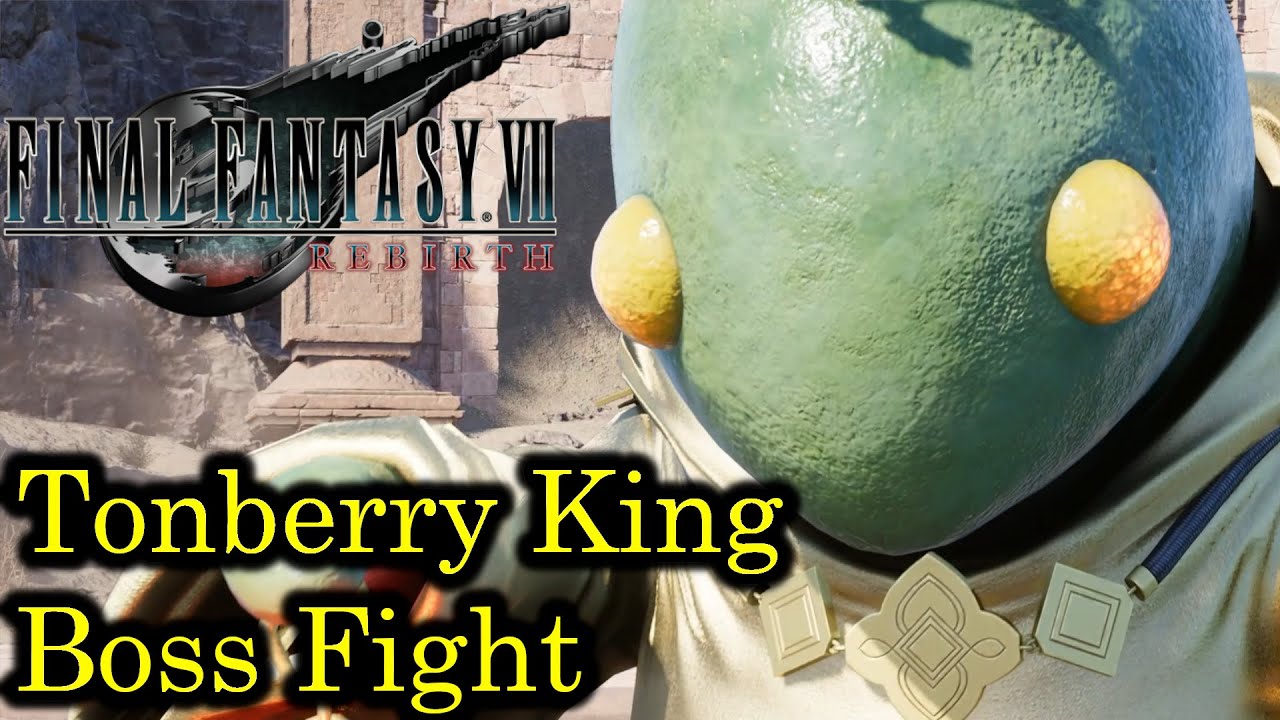 Final Fantasy VII Rebirth - Tonberry King Boss Fight - YouTube