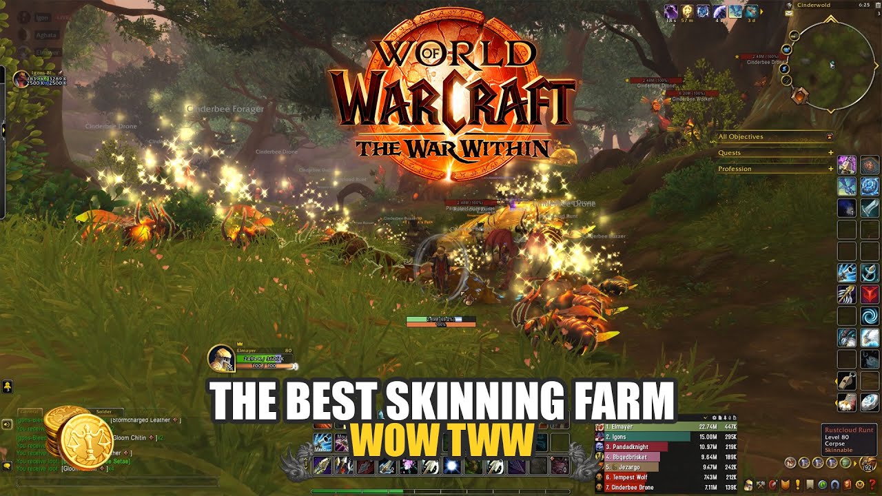 WOW TWW Sudah Rilis Global, Langsung Farming Skinning Paling The Best ...